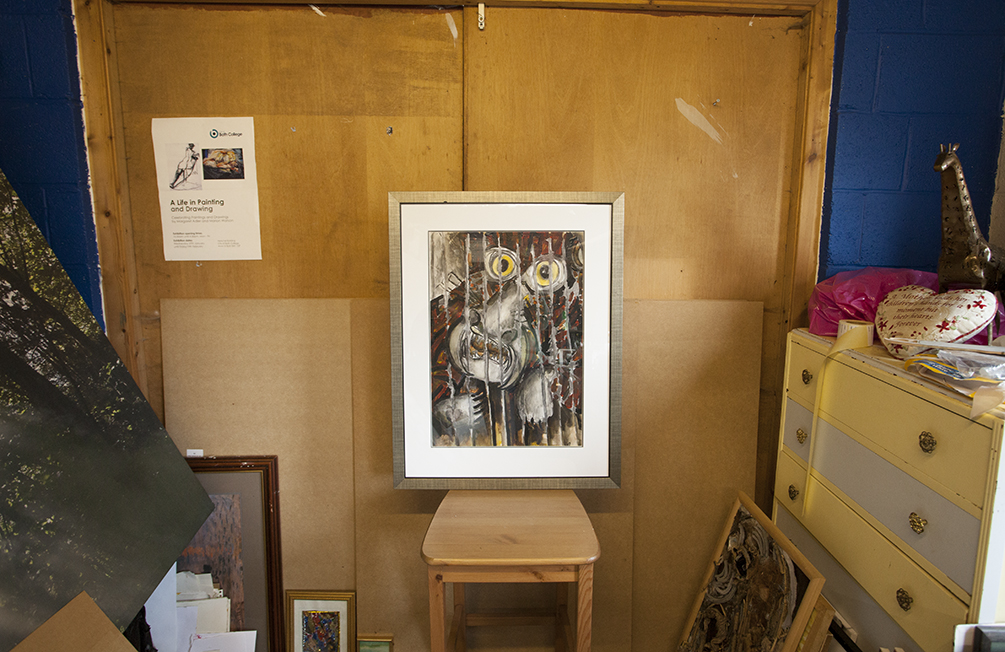 A1 Caged tiger - Amanda Adler Artist